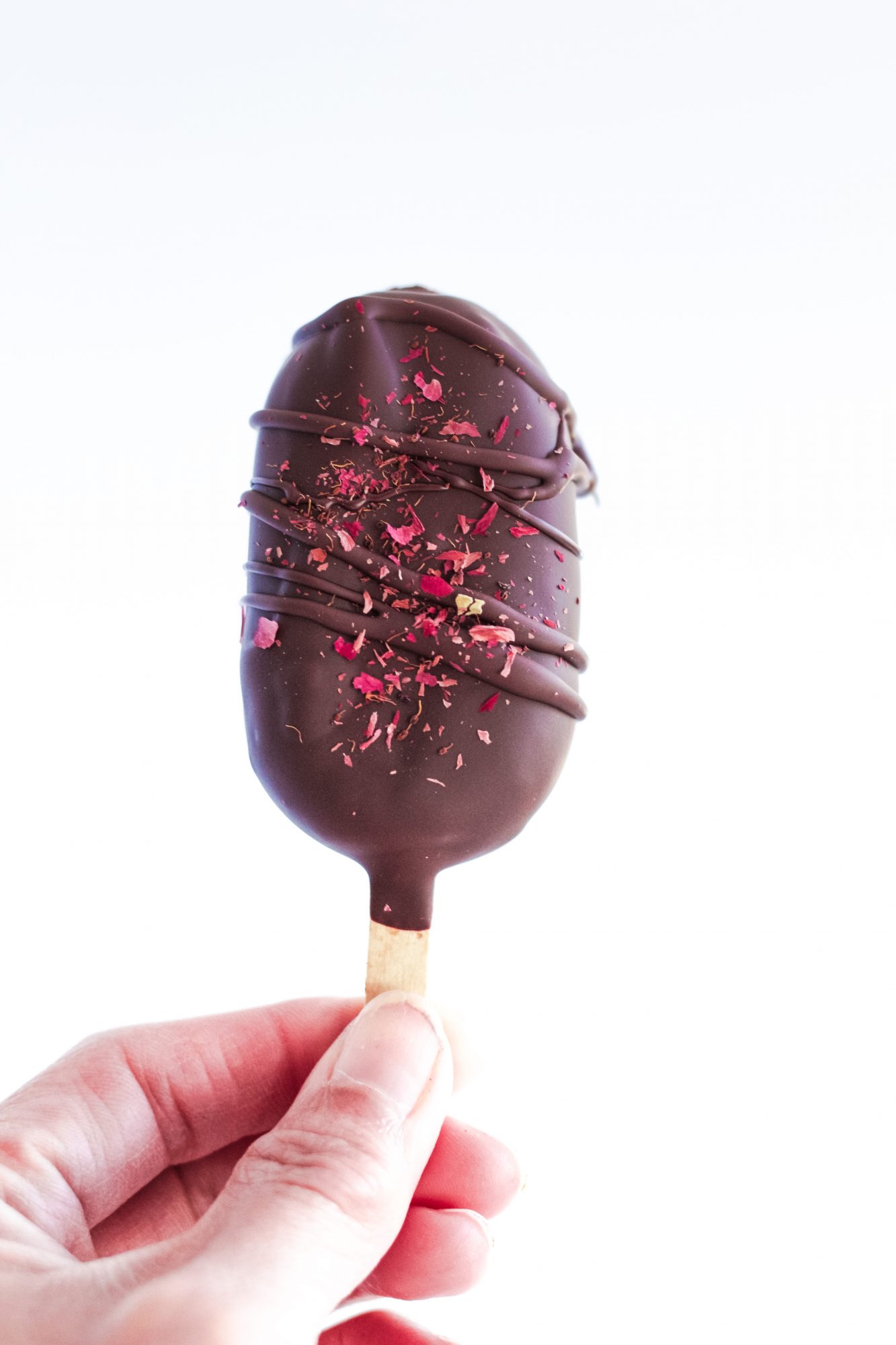Raw Vegan Chocolate Protein Pops - Rezel Kealoha