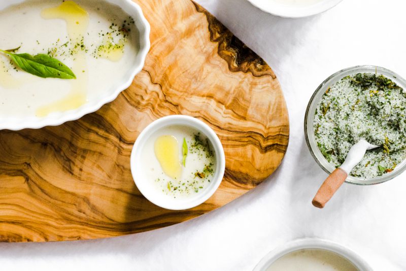 Vegan Olive Oil Pudding - Rezel Kealoha