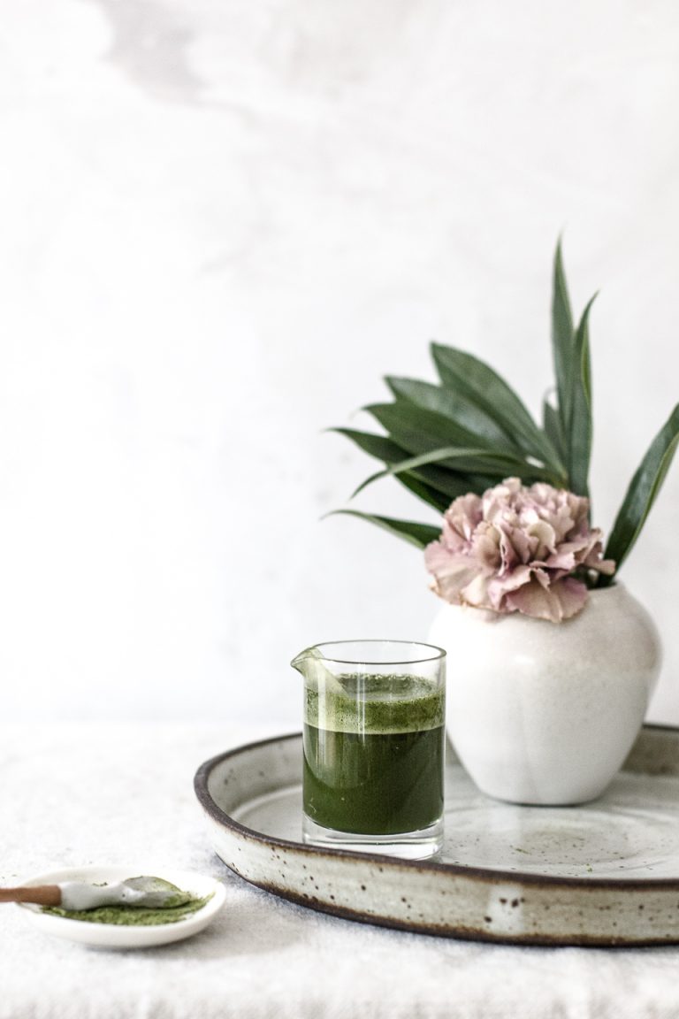 Japanese Style Parfait with Matcha Pandan Syrup - Rezel Kealoha