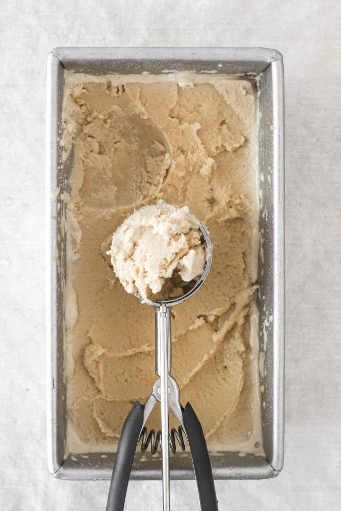 Super Simple Almond Gelato with Fruit Salad - Rezel Kealoha