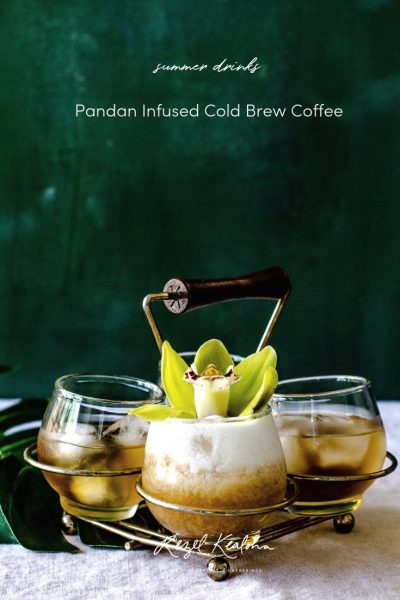 Cold Brew Pandan Infused Coffee - Rezel Kealoha