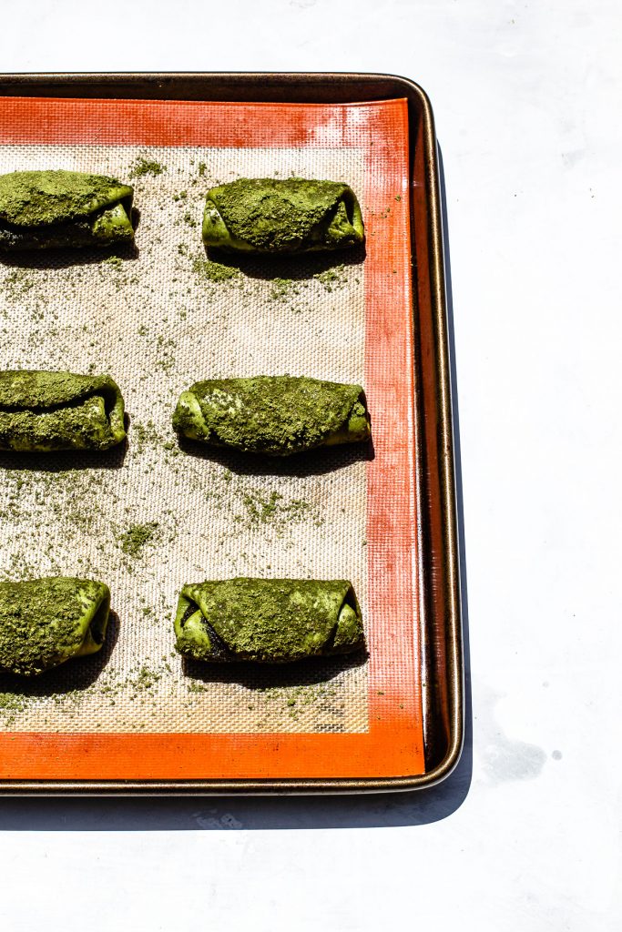 Matcha Spanish Bread Recipe - Rezel Kealoha