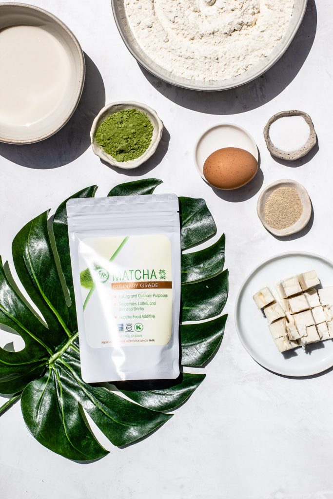 Matcha Spanish Bread Recipe - Rezel Kealoha