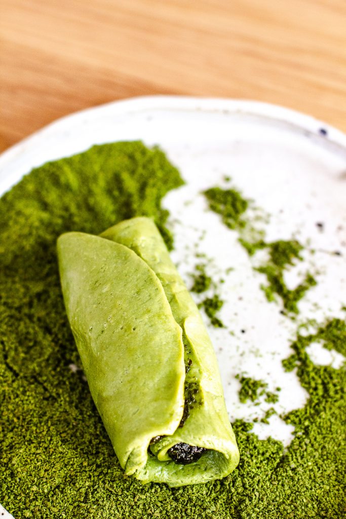Matcha Spanish Bread Recipe - Rezel Kealoha