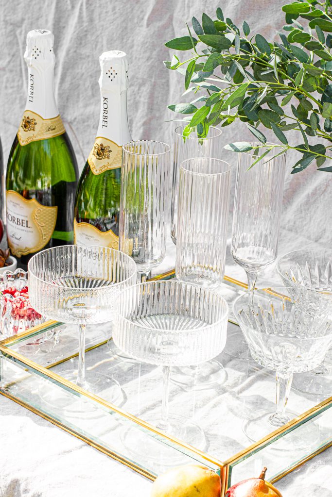 How to Put Together The Ultimate Champagne Bar - Rezel Kealoha