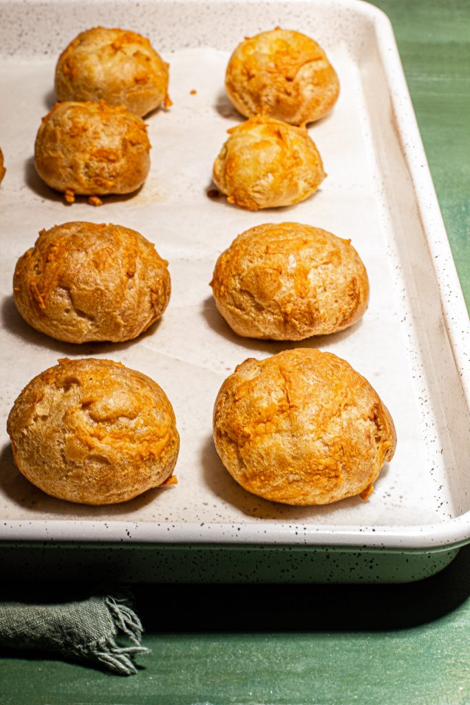 New Years Eve Canape - Ensymada Cheese Puff - Rezel Kealoha