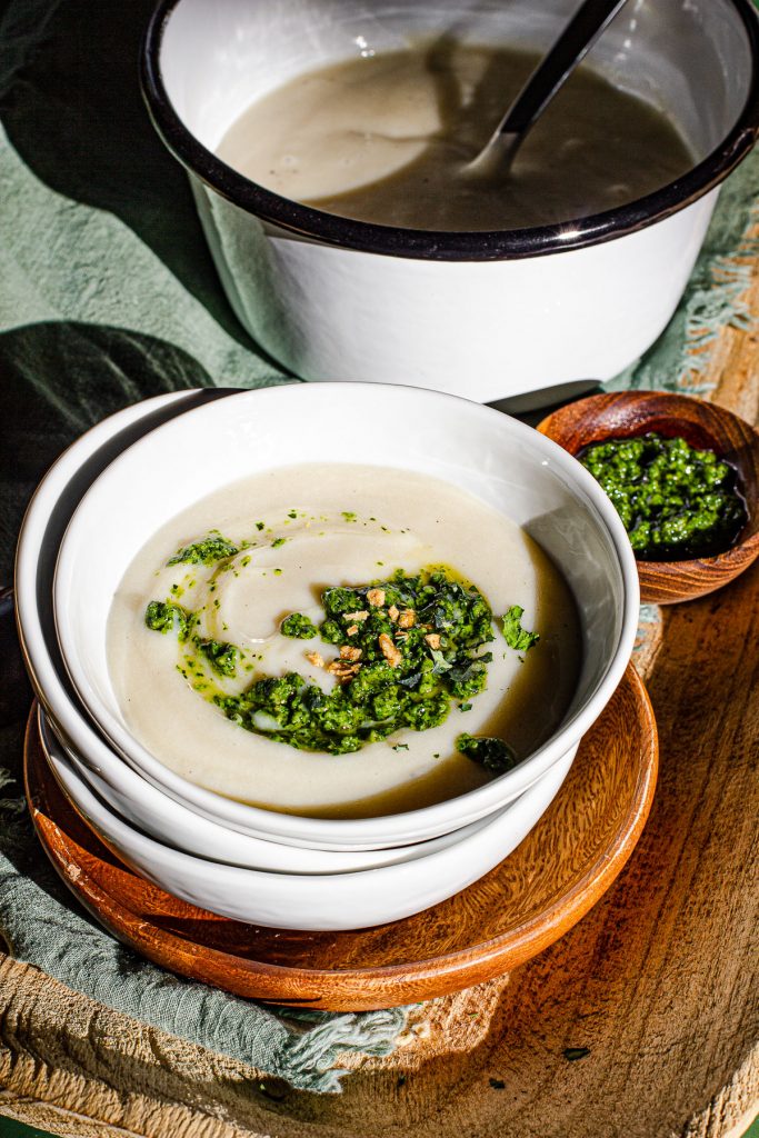 Creamy Tinola Potato Soup Recipe - Rezel Kealoha