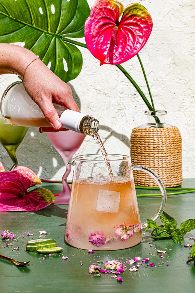 Lychee Rosé Spritzer - The Perfect Mom Drink to Rival Whiteclaw - Rezel ...