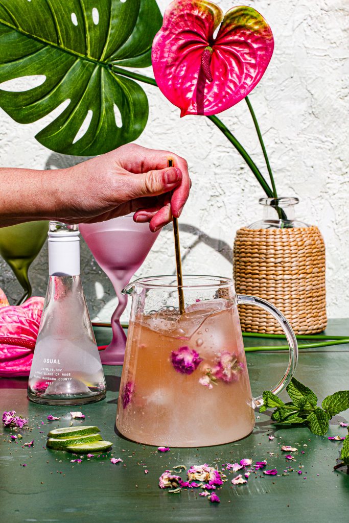 Lychee Rosé Spritzer - The Perfect Mom Drink to Rival Whiteclaw - Rezel ...