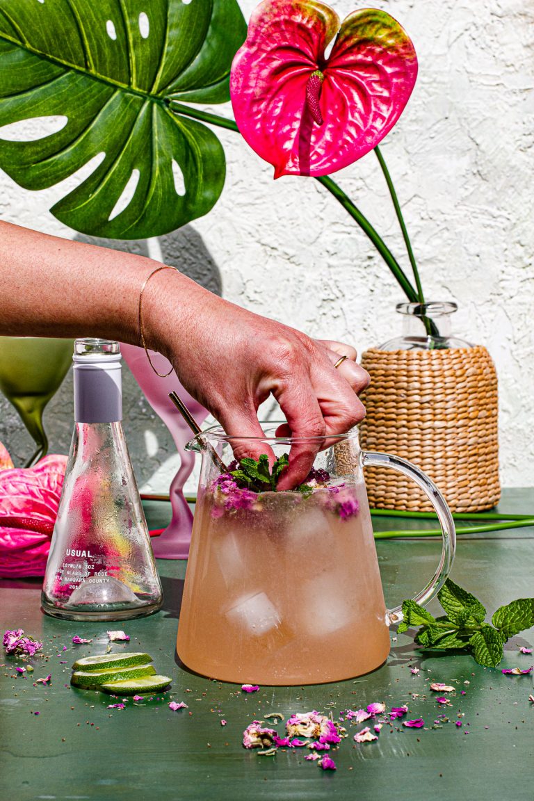 Lychee Rosé Spritzer - The Perfect Mom Drink to Rival Whiteclaw - Rezel ...