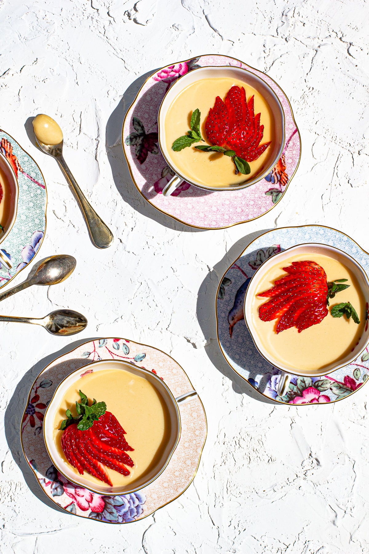 Lilikoi Posset - 3 Ingredient Passion Fruit Pudding - Rezel Kealoha