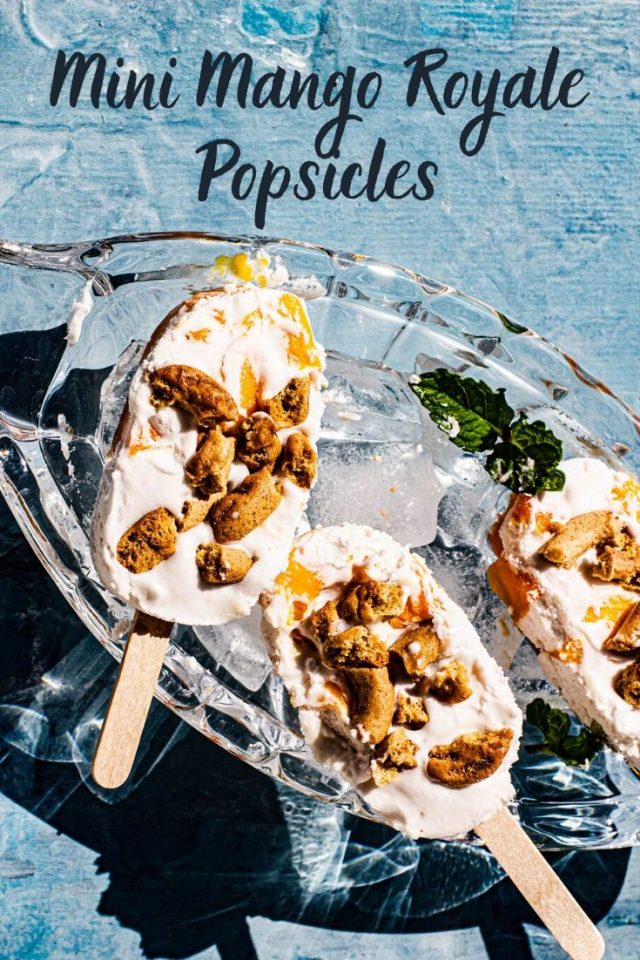 Mini Mango Royale Popsicle's made with Just 3 Ingredients! - Rezel Kealoha