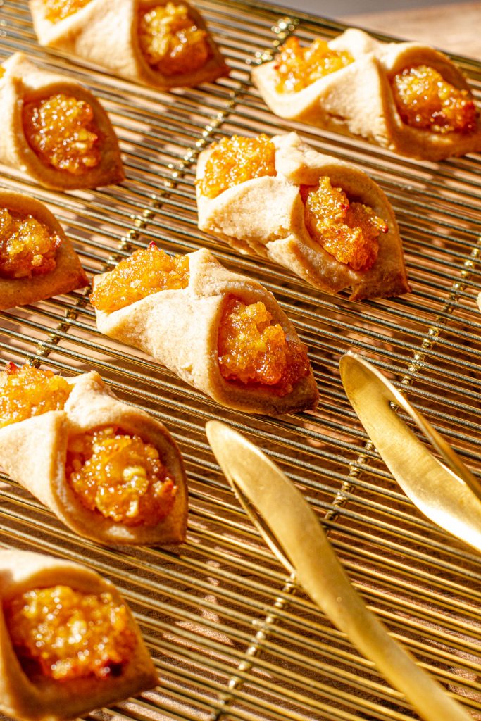 Filipino Flavored Polish Kolaczki Cookies - Rezel Kealoha