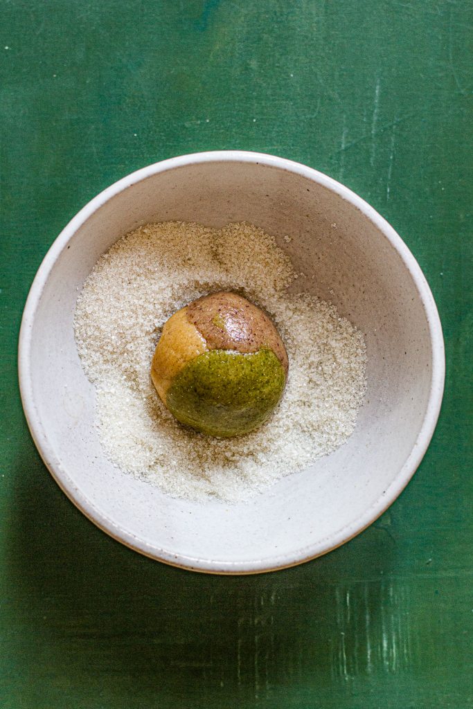 Filipino Neapolitan Sugar Cookies Filled with Yema - Rezel Kealoha