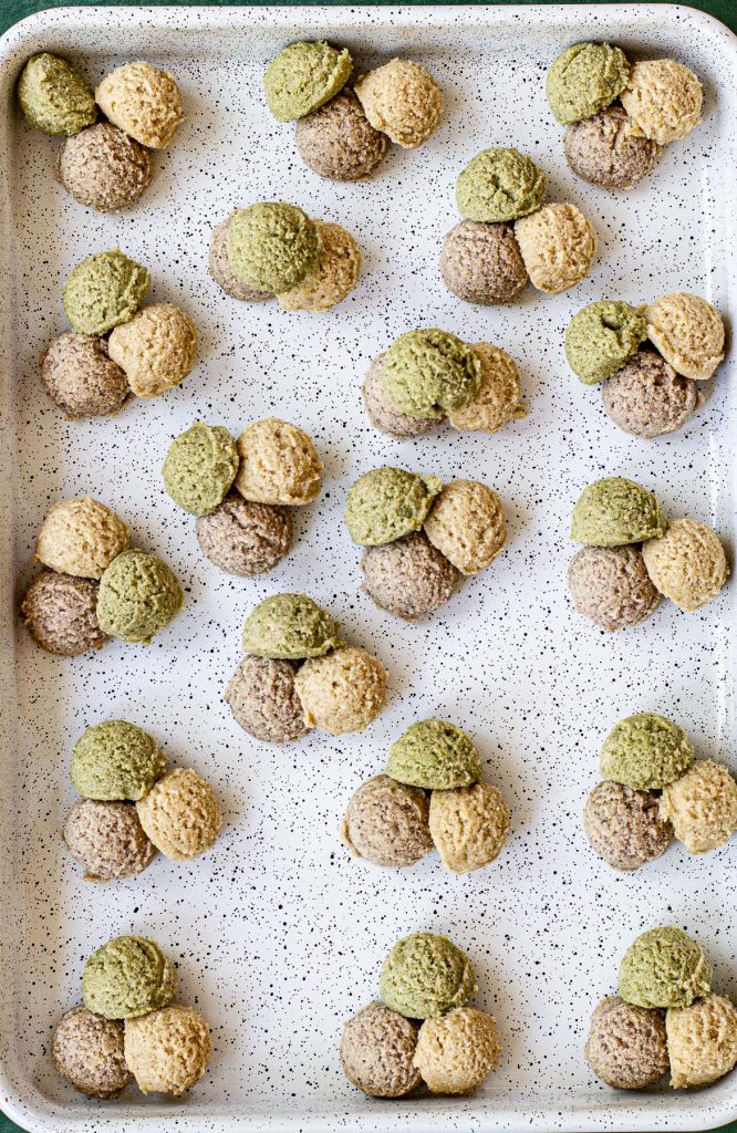 Filipino Neapolitan Sugar Cookies Filled with Yema - Rezel Kealoha