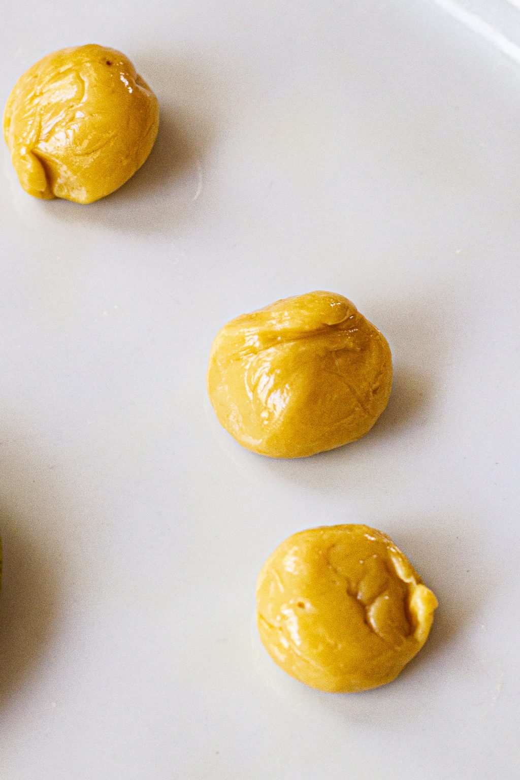 Filipino Neapolitan Sugar Cookies Filled with Yema - Rezel Kealoha