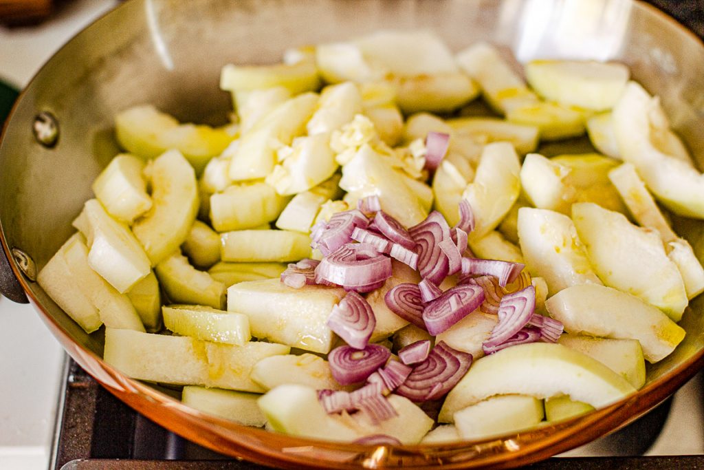 Tortang Ginisang Upo at Giniling - Bahay Kubo Cooking Series - Rezel ...