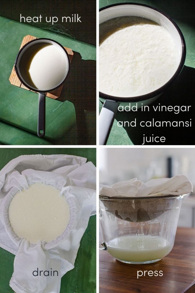 How To Make Kesong Puti (Filipino White Cheese) - Rezel Kealoha