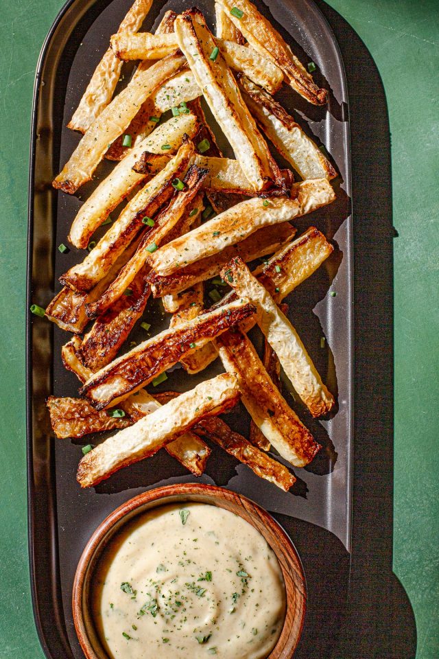 Labanos Fries with Creamy Sinigang Dip - Bahay Kubo Cooking Series ...