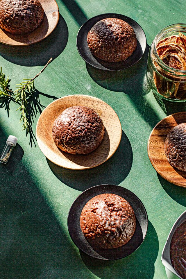 Chocolate Biko Domes with Orange Zest Recipe - Rezel Kealoha