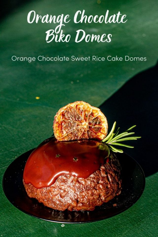 Chocolate Biko Domes with Orange Zest Recipe - Rezel Kealoha