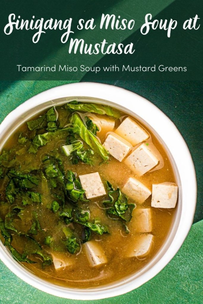 Sinigang sa Miso at Mustasa (Miso Soup with Tamarind and Mustard Greens ...