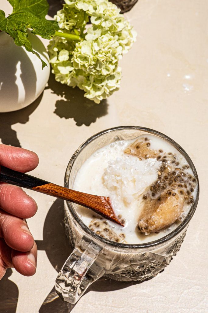 Saba Con Yelo Recipe with Chia Seeds - Rezel Kealoha