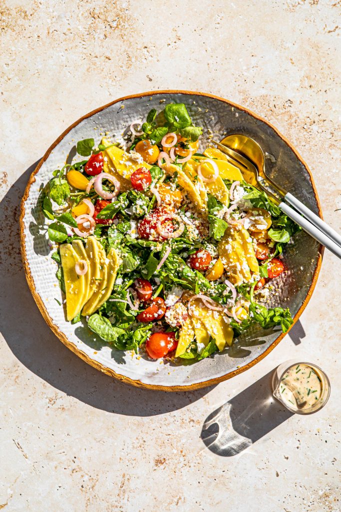 Ensaladang Mangga (Green Mango Salad) - Rezel Kealoha