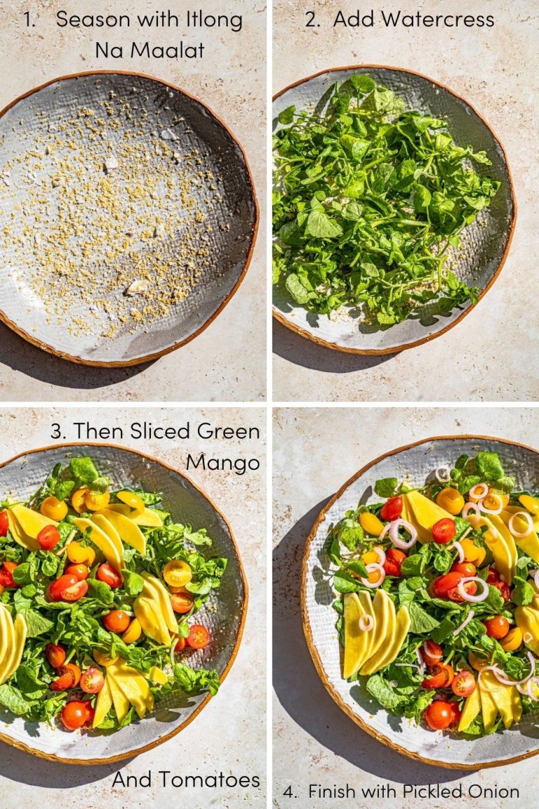 Ensaladang Mangga (Green Mango Salad) - Rezel Kealoha