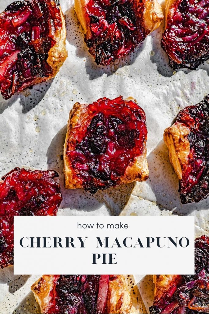 How to Make Cherry Macapuno Pie - Rezel Kealoha