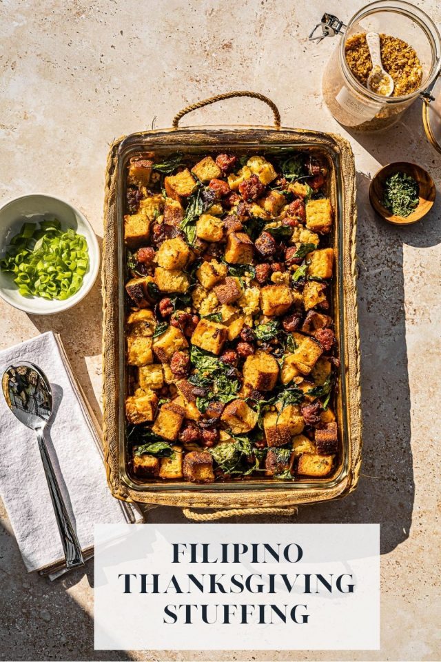 Filipino Thanksgiving Stuffing Recipe - Rezel Kealoha