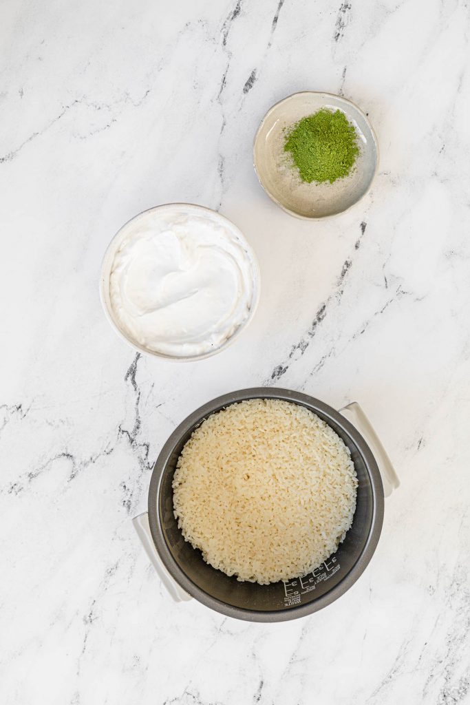 How To Make Matcha Biko with Aiya Matcha - Rezel Kealoha