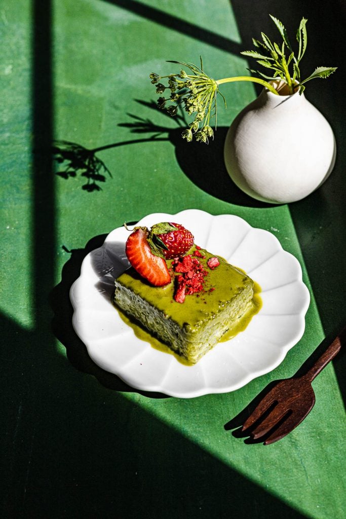 How To Make Matcha Biko with Aiya Matcha - Rezel Kealoha