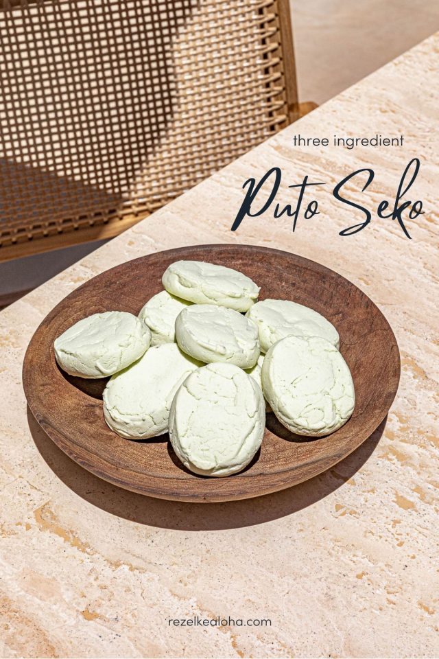 Puto Seko (Seco) Recipe with Three Ingredients - Rezel Kealoha