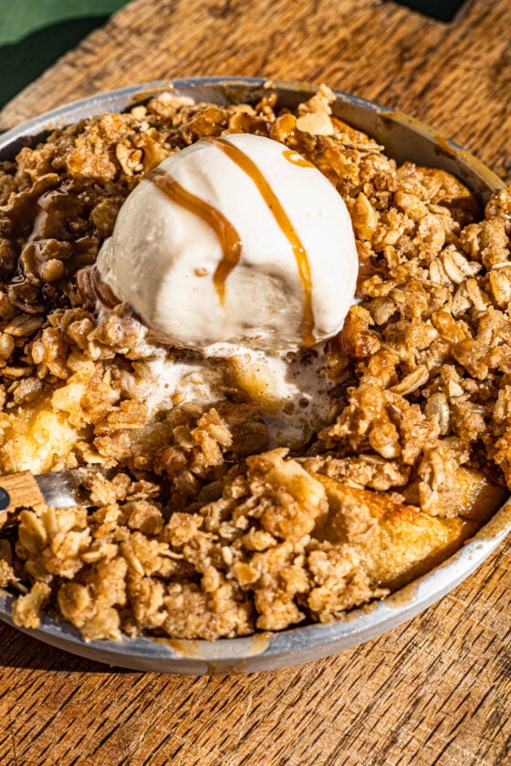 Apple Crisp for Two - With A Filipino Twist! - Rezel Kealoha