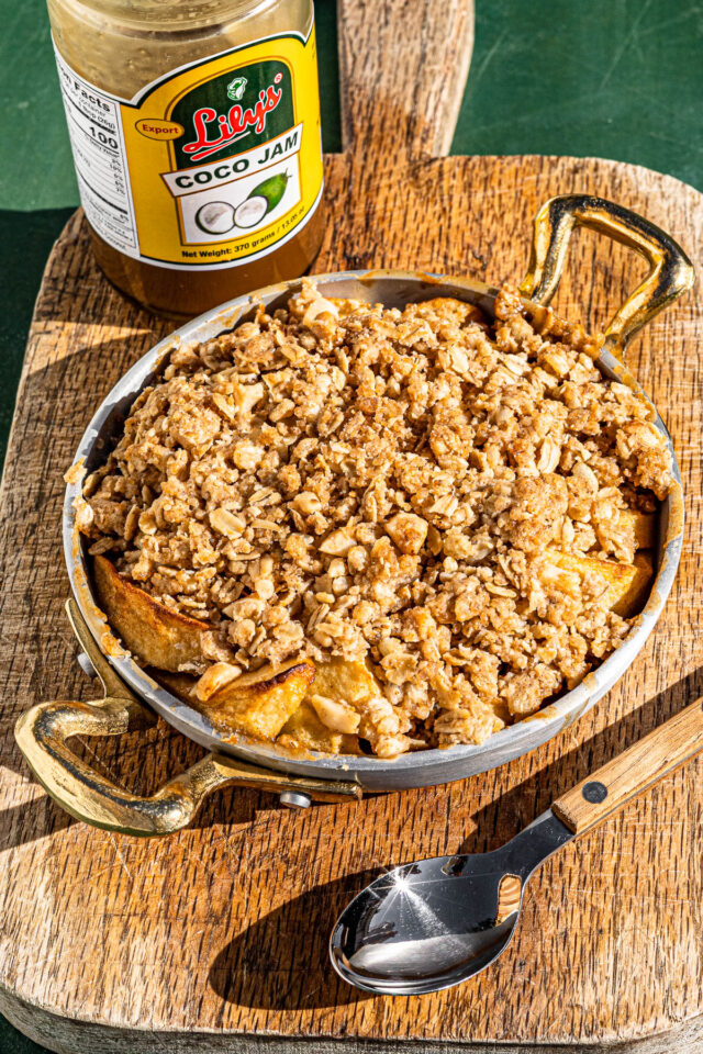 Apple Crisp for Two - With A Filipino Twist! - Rezel Kealoha