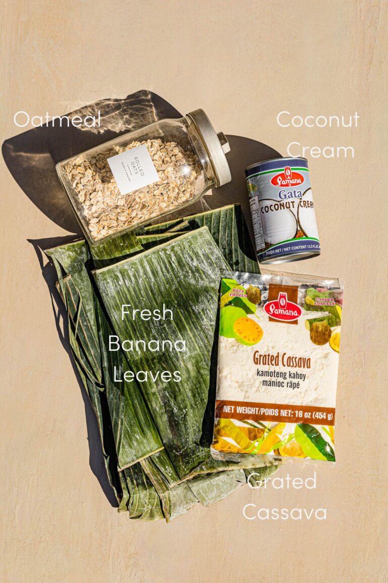 Cassava Suman with Oatmeal - Rezel Kealoha