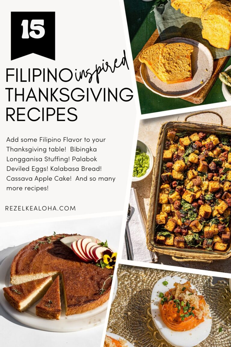 Filipino Thanksgiving Recipes - Rezel Kealoha