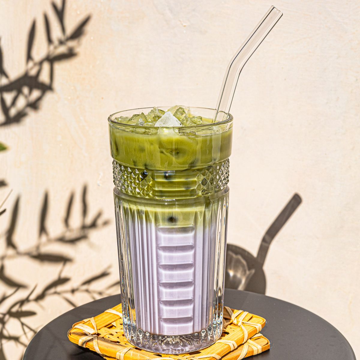 Ube Matcha Latte Recipe - Rezel Kealoha