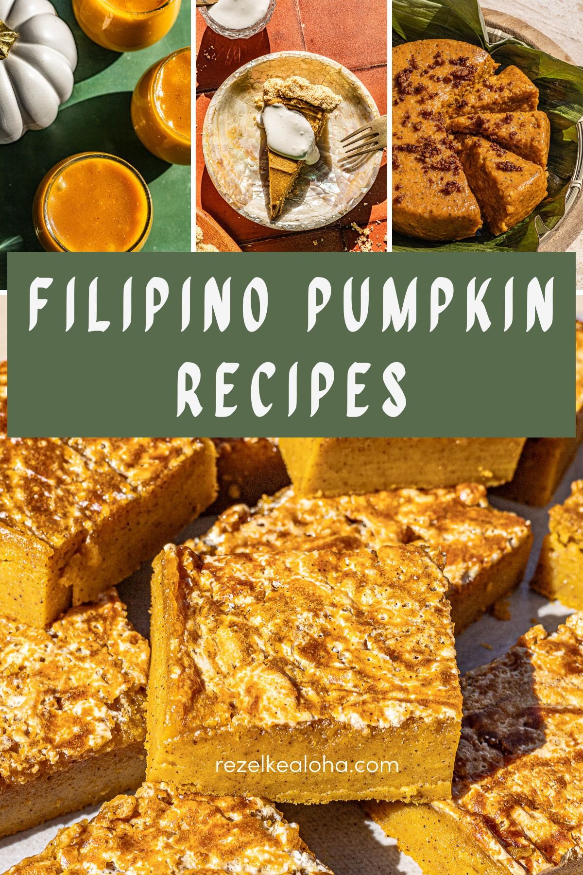 Filipino Pumpkin Recipes - Rezel Kealoha