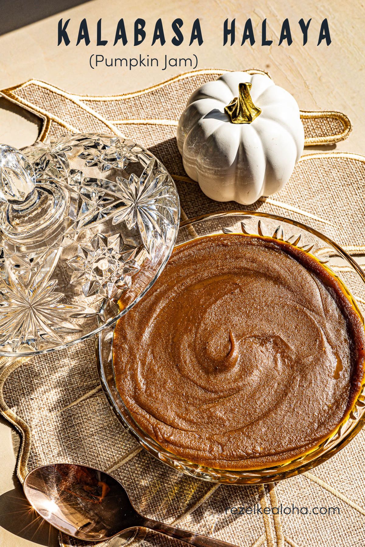 Kalabasa Halaya (Pumpkin Jam) - Rezel Kealoha