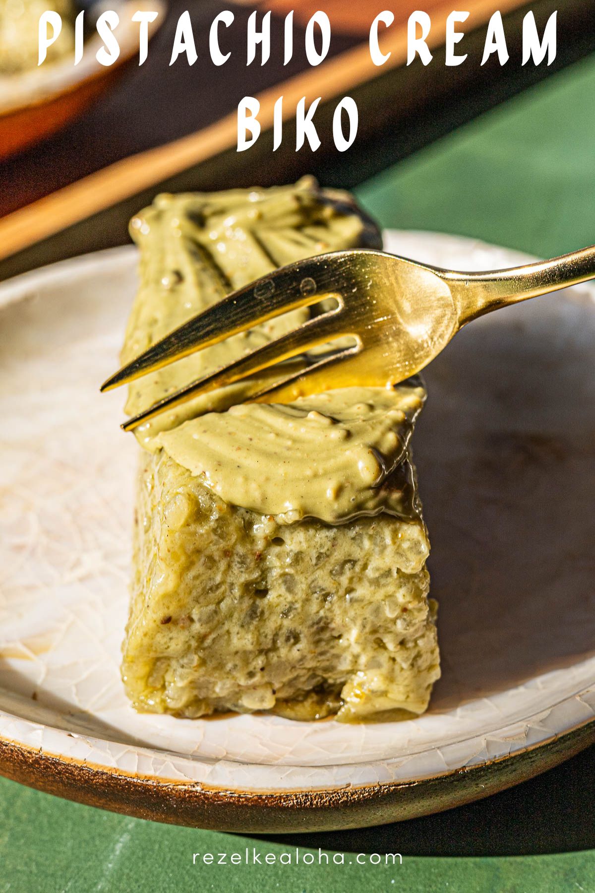 Pistachio Cream Biko - Rezel Kealoha