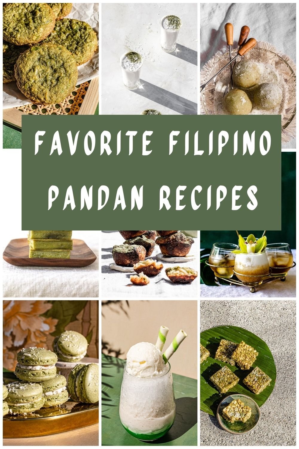 Favorite Filipino Pandan Recipes - Rezel Kealoha