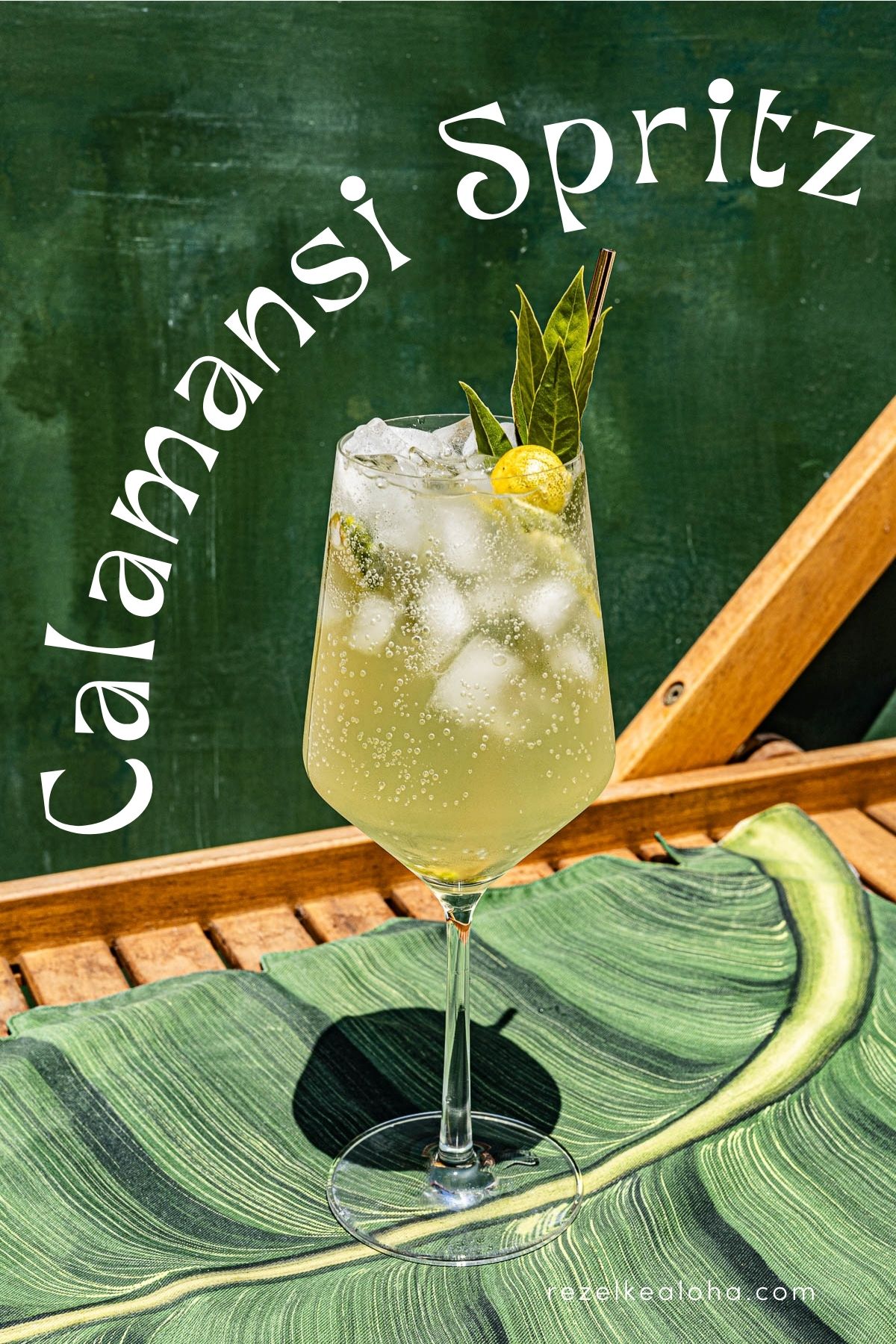 Calamansi Wine Spritzer - Rezel Kealoha