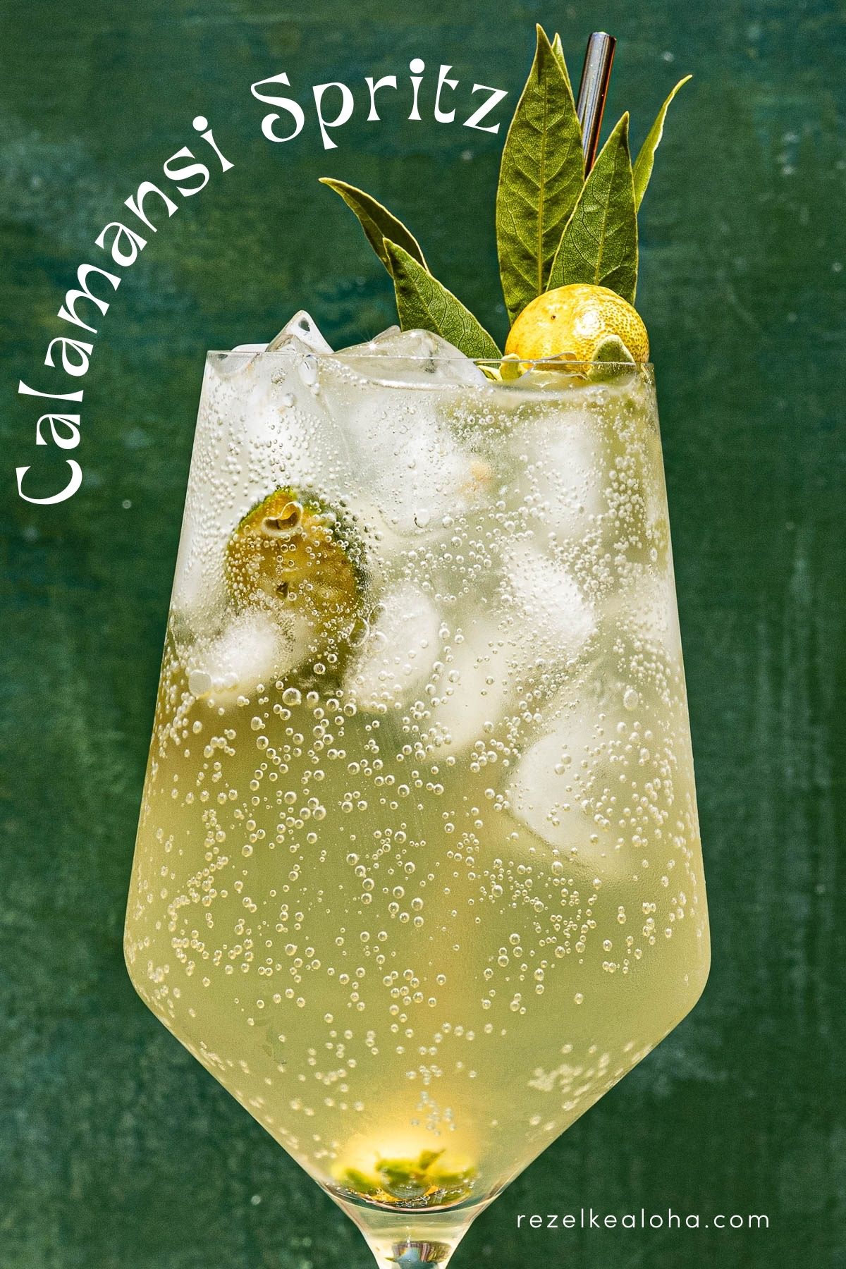 Calamansi Wine Spritzer - Rezel Kealoha
