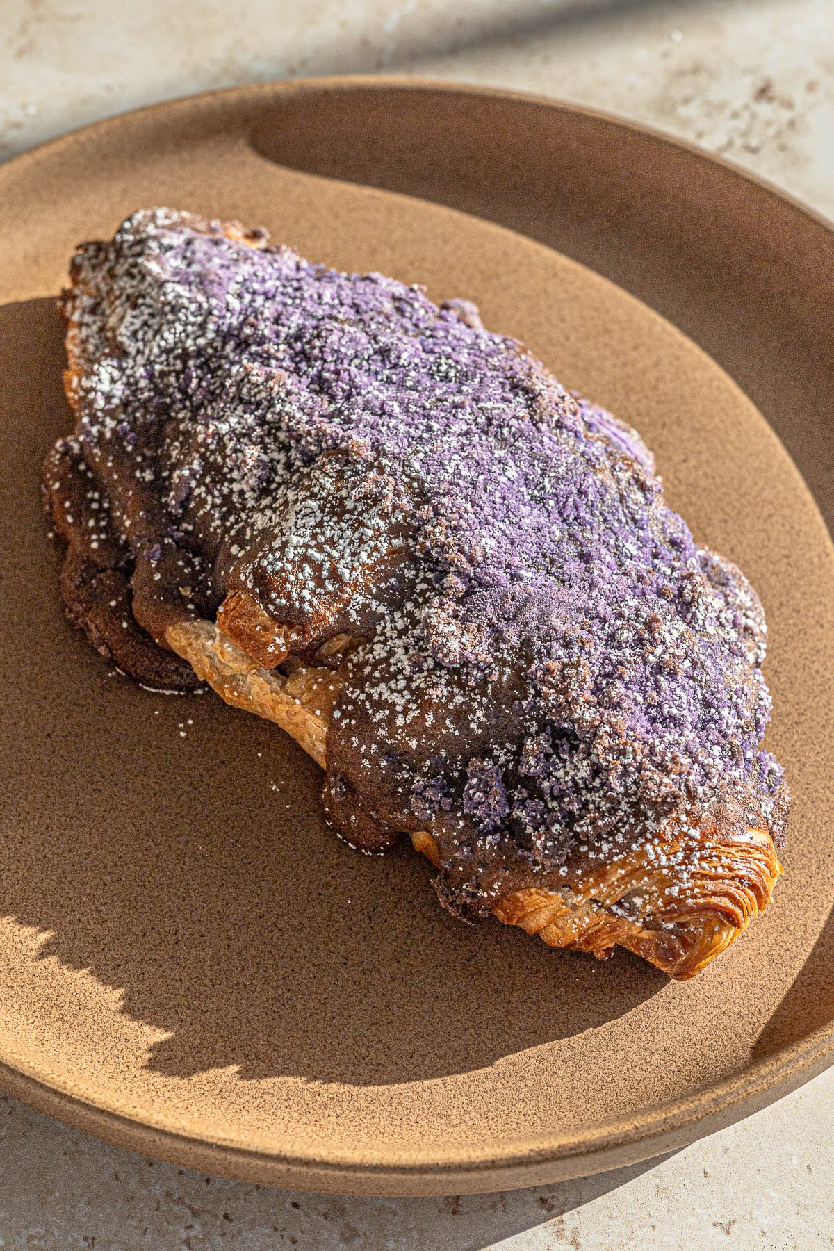 Ube Croissant - Rezel Kealoha